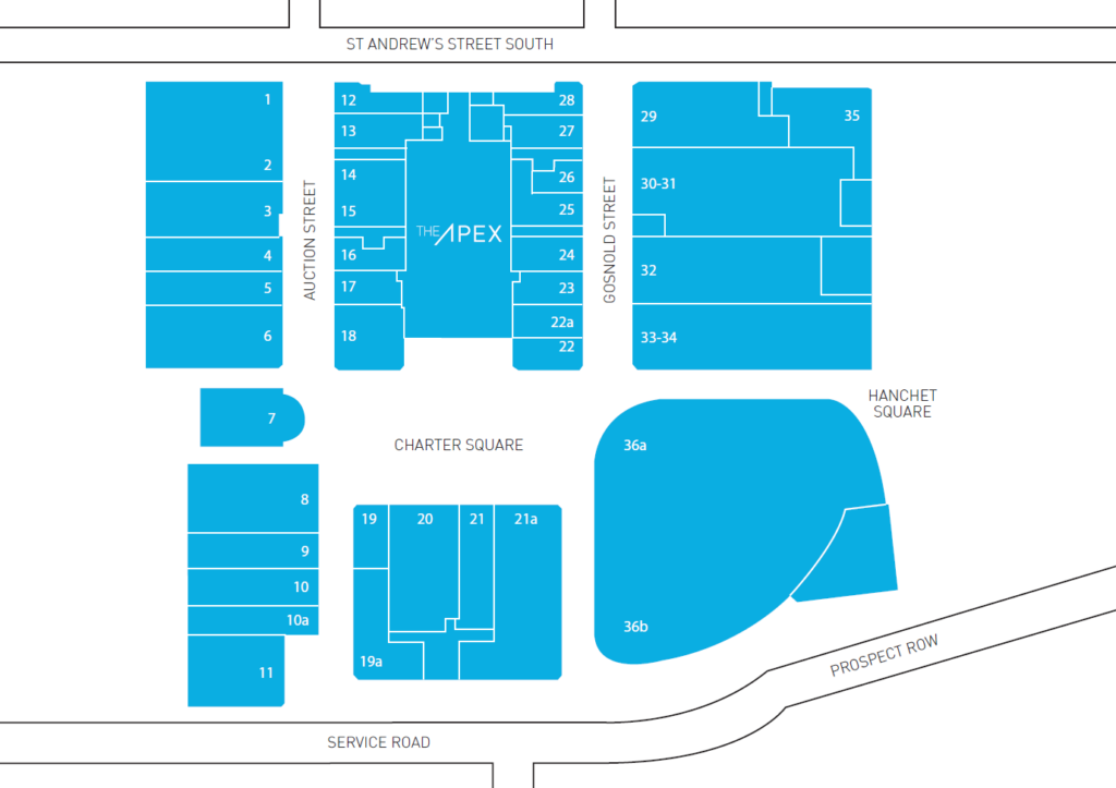 Centre Map - arc Shopping Centre